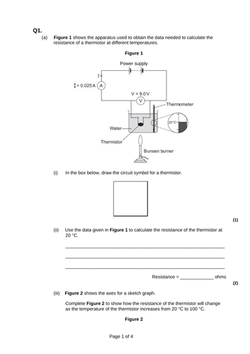 Control and sensing circuits GCSE 9-1 | Teaching Resources Control and sensing circuits GCSE 9-1 | Teaching Resources