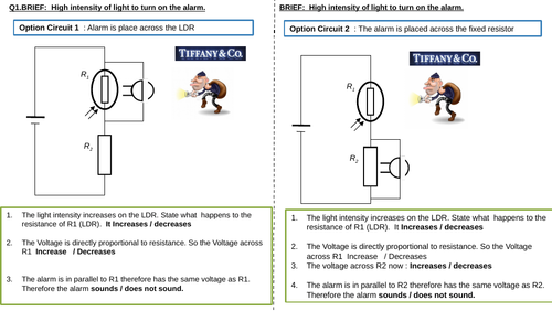 Control and sensing circuits GCSE 9-1 | Teaching Resources Control and sensing circuits GCSE 9-1 | Teaching Resources