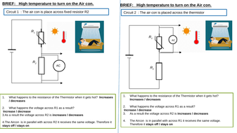 Control and sensing circuits GCSE 9-1 | Teaching Resources