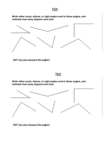 Outstanding Y5 Maths Interview Lesson - Angles | Teaching Resources