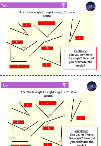 Outstanding Y5/Y6 Maths Interview Lesson - Angles | Teaching Resources