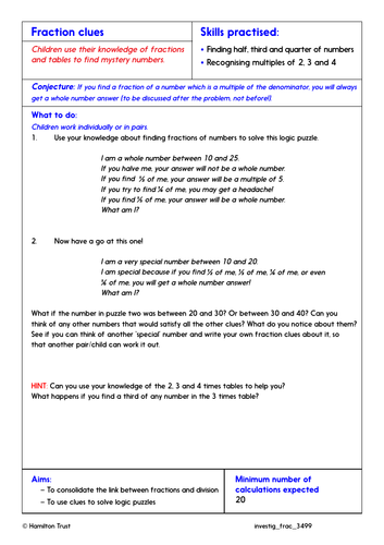 Finding 1/2, 1/4, 3/4, 1/3, 2/3 of amounts (Year 3 Fractions ...