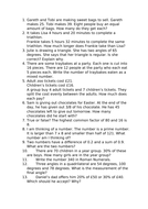 Reasoning problems Year 5/6 with answers | Teaching Resources