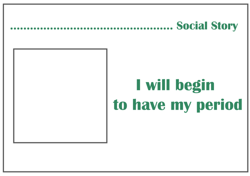 Social Story for starting periods | Teaching Resources