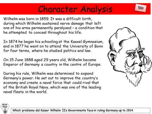 Kaiser Wilhelm II | Teaching Resources