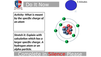 AQA A-Level Physics Section 1 Particles | Teaching Resources
