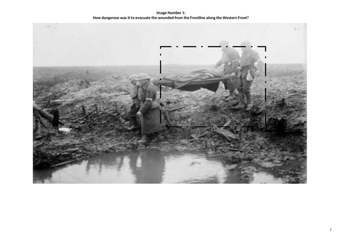 Stretcher Bearers on the Western Front - GCSE Medicine | Teaching Resources