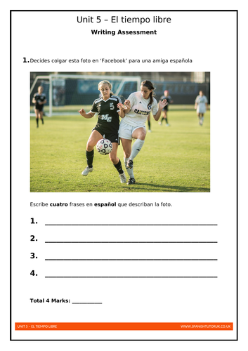 Year 7 - End of Unit Writing Assessments | Teaching Resources