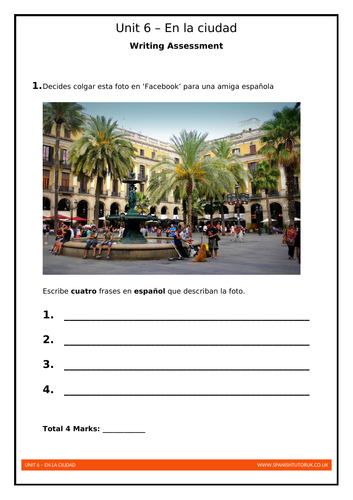 Year 7 - End of Unit Writing Assessments | Teaching Resources