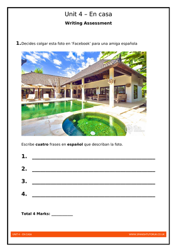 Year 7 - End of Unit Writing Assessments | Teaching Resources