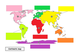 World Continents | Teaching Resources