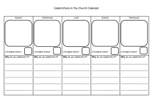 RE Celebrations in the Catholic Church Powerpoint Presentation and ...