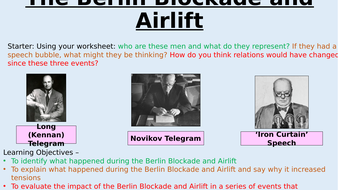 Cold War - Berlin Blockade and Airlift | Teaching Resources