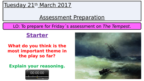 The Tempest | Teaching Resources