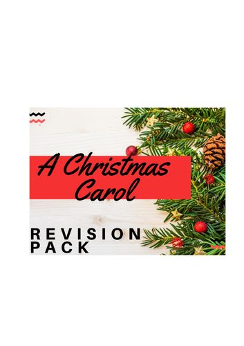 A Christmas Carol Revision Pack | Teaching Resources