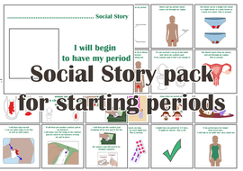 Menstrual Cycle Social Story For Starting Periods | Teaching Resources