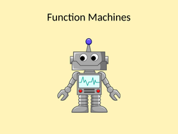 Function Machines presentation with worksheets | Teaching Resources