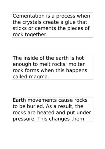 Chocolate Rock Cycle | Teaching Resources