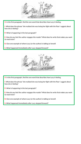 The Creakers. Reading Vipers differentiated questions Y4. | Teaching ...
