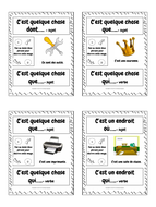 French relative pronouns QUE - QUI - OÙ - DONT: 140 practice cards ...