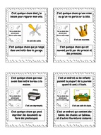 French relative pronouns QUE - QUI - OÙ - DONT: 140 practice cards ...
