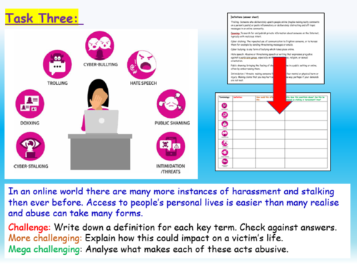 Stalking + Sexual Harassment | Teaching Resources