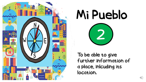 El Pueblo Ideal - Spanish Town - Where I live KS4 KS3 | Teaching Resources