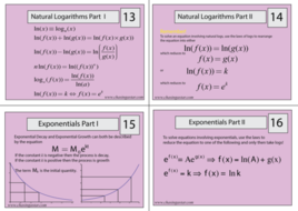 A-Level maths revision flash cards | Teaching Resources