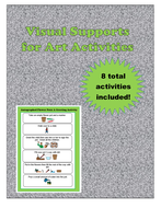 Visual Supports for Art Activities | Teaching Resources