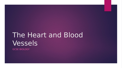 The Heart and Blood Vessels | Teaching Resources