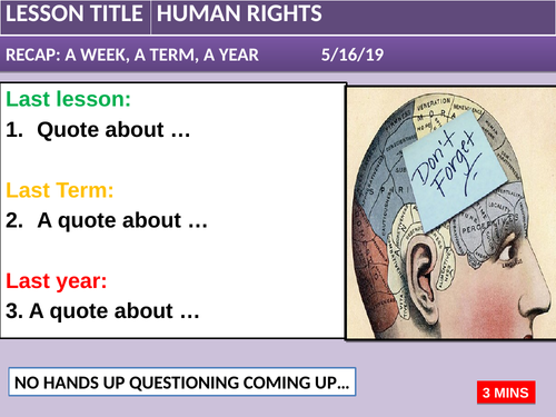 AQA RS HUMAN RIGHTS: Human Rights - UDHR Rights & Responsibilities ...