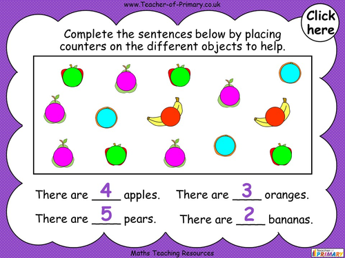 Representing Objects - Year 1 | Teaching Resources