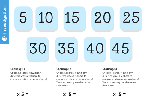 5 Times-Tables Support Pack: Teaching, Practising & Investigating ...