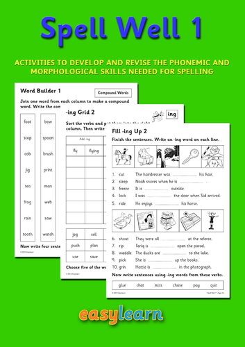 SPELL WELL 1 | Teaching Resources
