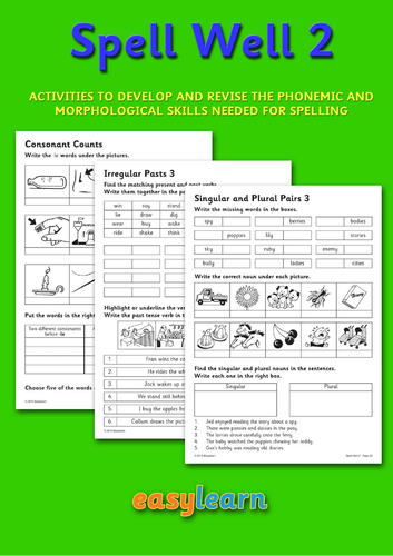 SPELL WELL 2 | Teaching Resources
