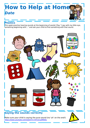 Reception Guides For Parents: How to Help Your Child at Home | Teaching ...