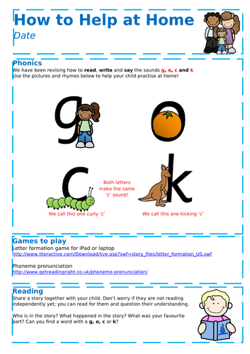 Reception Guides For Parents: How to Help Your Child at Home | Teaching ...