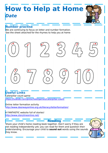 Reception Guides For Parents: How to Help Your Child at Home | Teaching ...