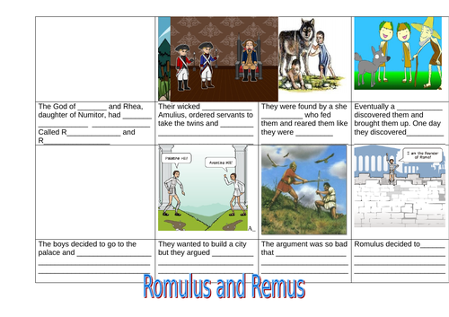 The legend of Rome | Teaching Resources