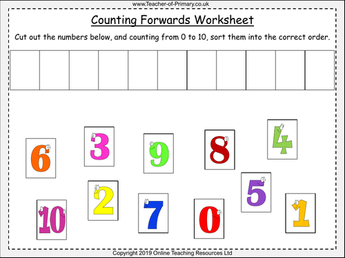 Counting Forwards - Year 1 | Teaching Resources
