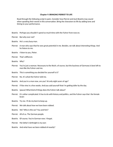 Full 7 week unit of lessons for John Boyne's The Boy at the Top of the ...