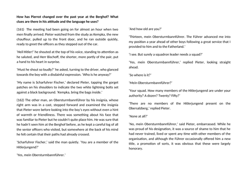 Full 7 week unit of lessons for John Boyne's The Boy at the Top of the ...