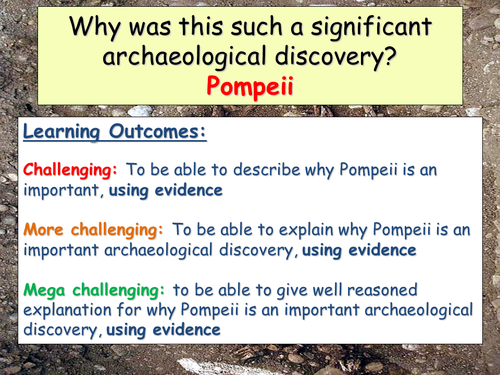 Pompeii - History Skills | Teaching Resources