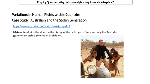 A-level Geography- Health, Human Rights and Intervention - Whole unit ...