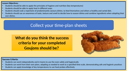 Year 7 Introduction to Food & Nutrition | Teaching Resources