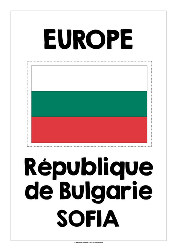 FRENCH EUROPE COUNTRIES, CAPITALS, FLAGS POSTERS | Teaching Resources
