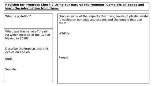 Environmental Geography | Teaching Resources
