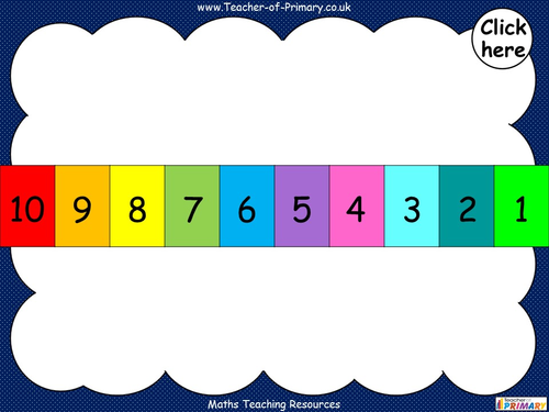 Counting Backwards - Year 1 | Teaching Resources