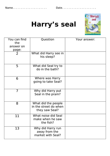 KS1/Lower KS2 Guided Reading questions - various titles/publishers ...