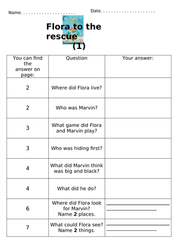 KS1/Lower KS2 Guided Reading questions - various titles/publishers ...